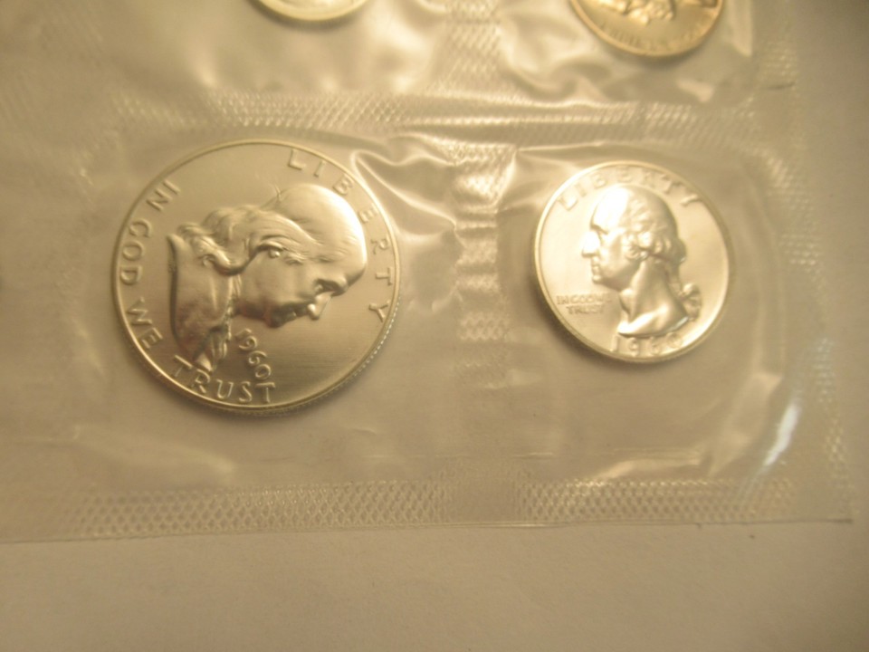 1960 US Mint Silver Proof Set, 5 coins, US Mint packaging | eBay