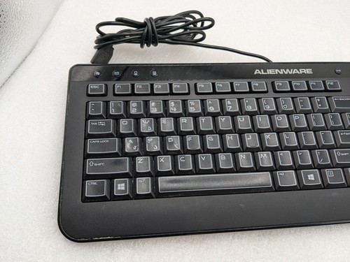 Dell Alienware Sk-8165 Slim Multimedia Keyboard - 104-key - 40CM0 ...