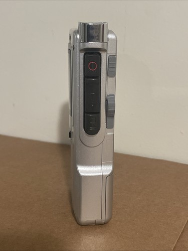 Sony M-560V Microcassette Handheld Voice Recorder Tape Silver - Tested ...