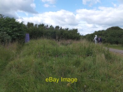 Photo 6x4 The purple trig pillar on Berry Head Brixham Somebody has ...