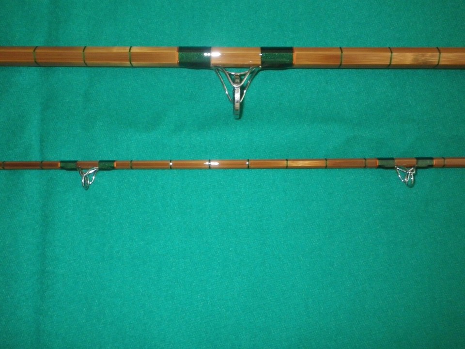 10ft Hand Built Split Cane Carp/Pike Fishing Rod | eBay UK