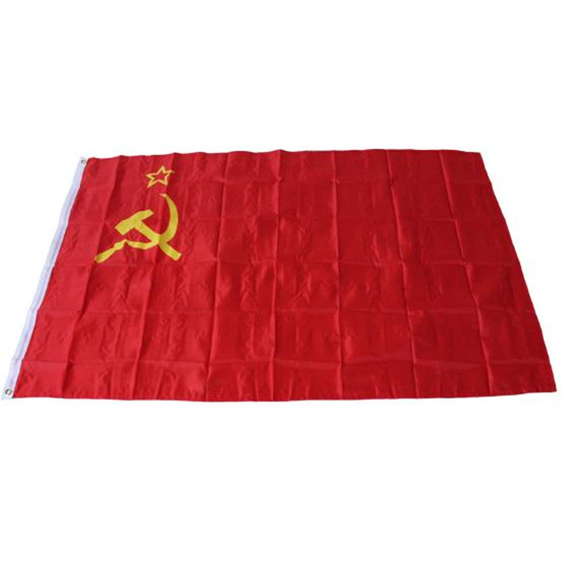 3x5' Feet Ussr Flag Banner Red Cccp Russian Union of Soviet Socialist ...