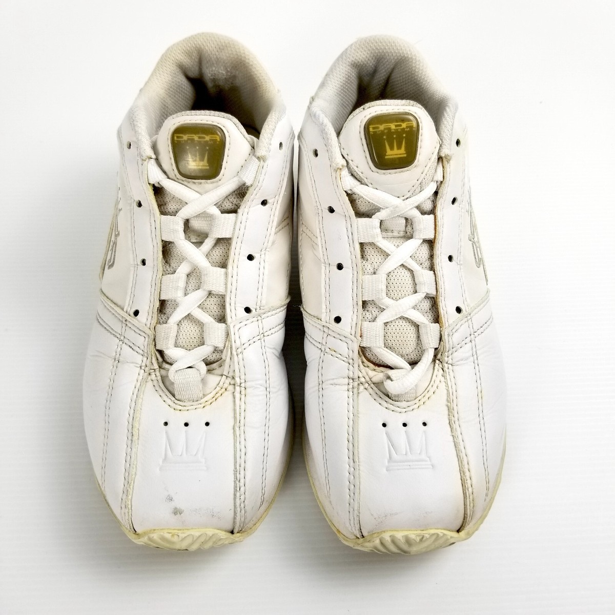 DADA Supreme Vintage Sneakers Shoes White Silver US 3.5 EUR DADA Supreme Vintage Sneakers Shoes White Silver US 3.5 EUR