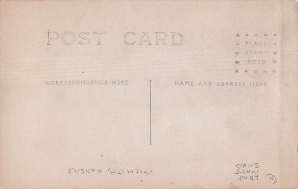 Wichita, Kansas-Red Star Flour Advertising-Auto-c1910-RPPC Real Photo ...