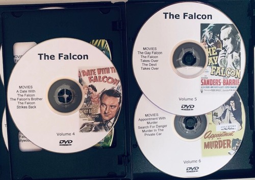 Falcon Movie Sealed Case Collection-16 Movies-6 DVDs+The Saint-Tom ...