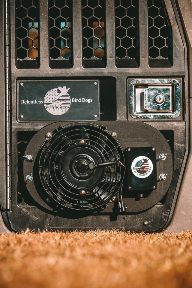 Relentless Bird Dogs Kennel Fan-Fits Intermediate and Large Gunner ...