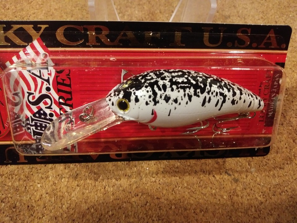 LUCKY CRAFT MOONSAULT CB-250F 2-1/2 1/2OZ "SPLATTER BACK" Fishing Lure ...