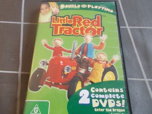 LITTLE RED TRACTOR 2 disc anim 'Let's Go' & 'Enter The Dragon' region 4 ...