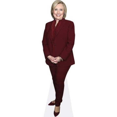 Hillary Clinton (Suit) Mini Size Cutout | eBay