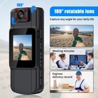 20Hour 1080P Camcorder Mini Police Body Camera HD 180° Video DVR IR ...