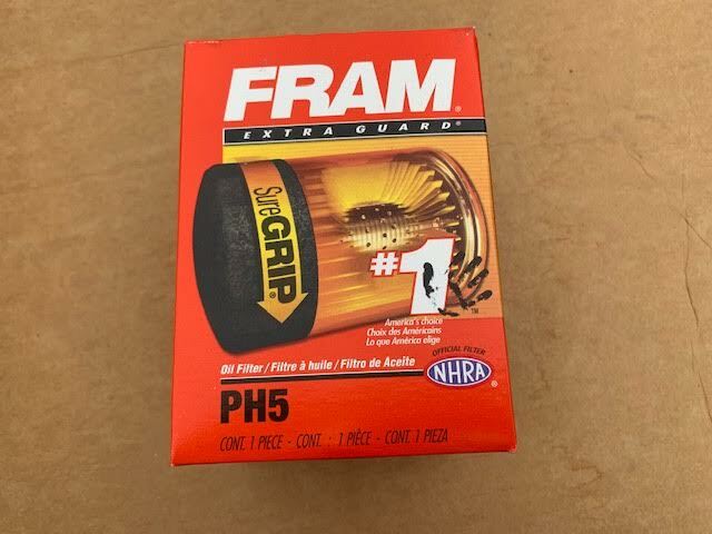 NEW Fram PH5 Extra Guard Oil Filter 3X Engine Protection FAST SHIPPING ...