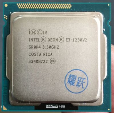 Genuine Intel Xeon E3-1230 V2 3.30GHz 8MB LGA1155 Quad Core CPU ...