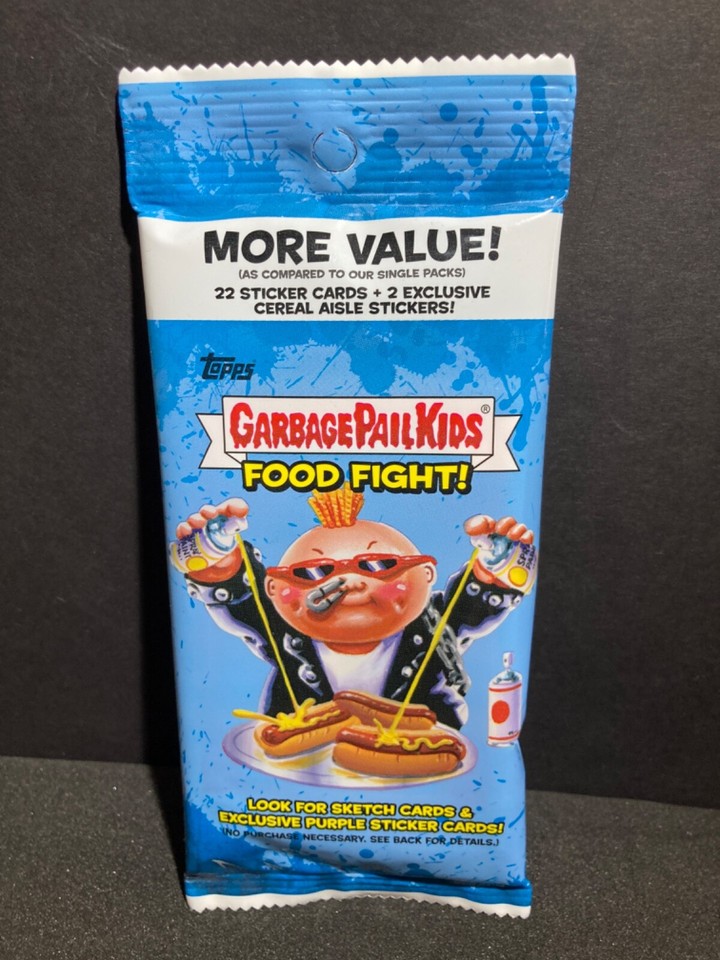 2021 Garbage Pail Kids Food Fight -Factory Sealed Fat Pack Case ( 108 ...