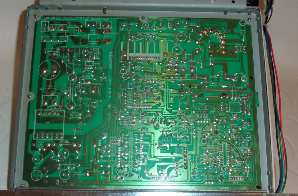 NEOTEC NT-25150 25" MONITOR CHASSIS Arcade Video Game Board PCB | eBay