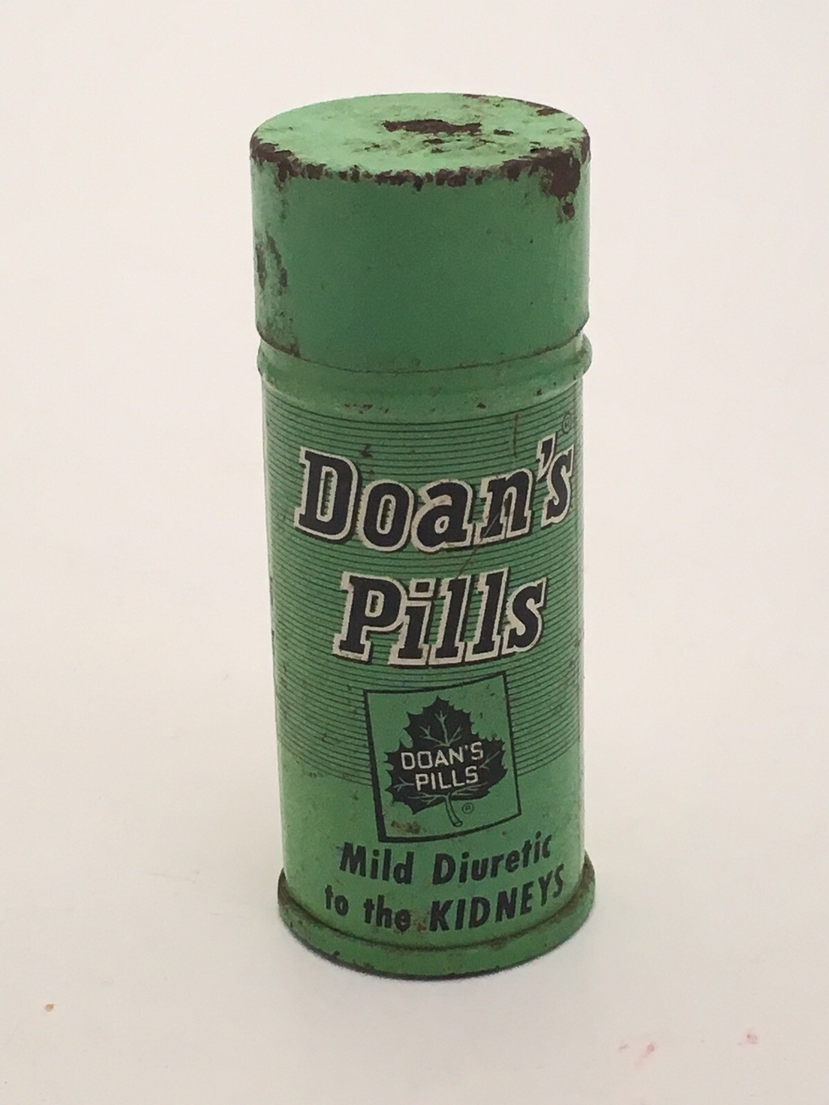 Doans Pills Mild Diuretic For Kidneys Advertising Tablets Tin Vtg ...