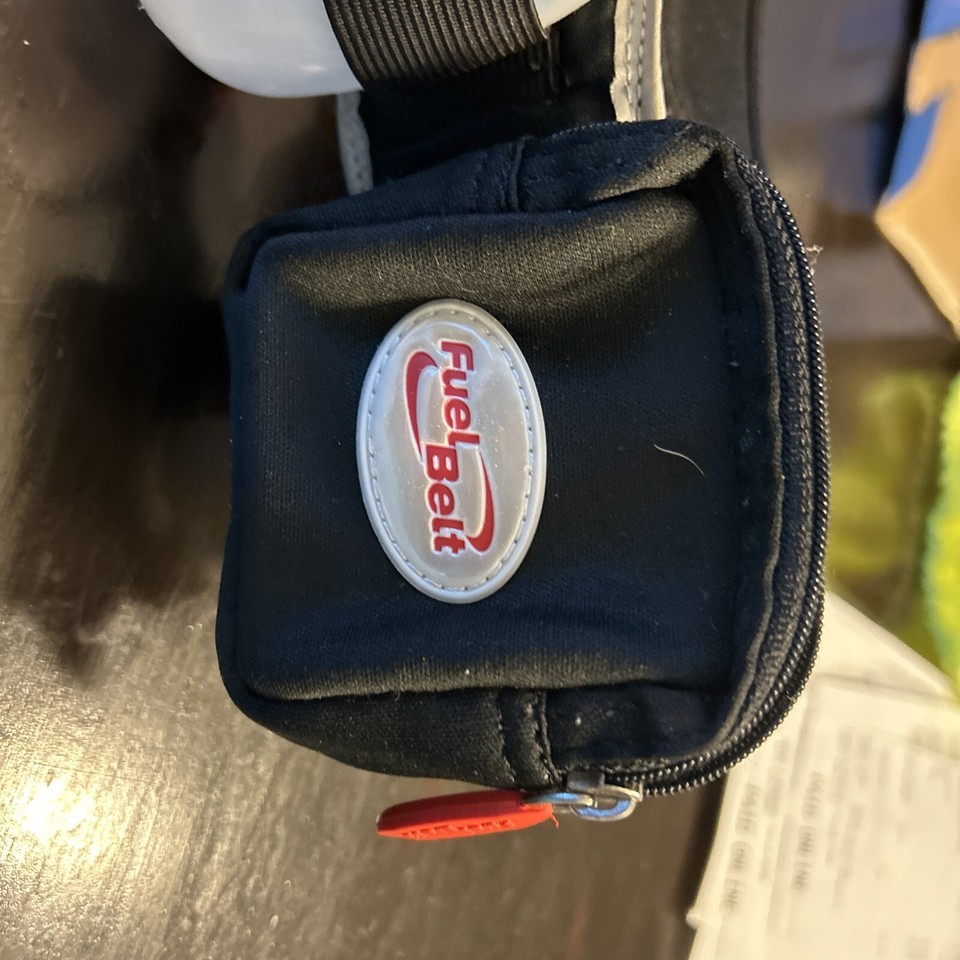 FuelBelt Large Flask Gel Carrier Belt Pack Waist Hip Run Race Marathon ...
