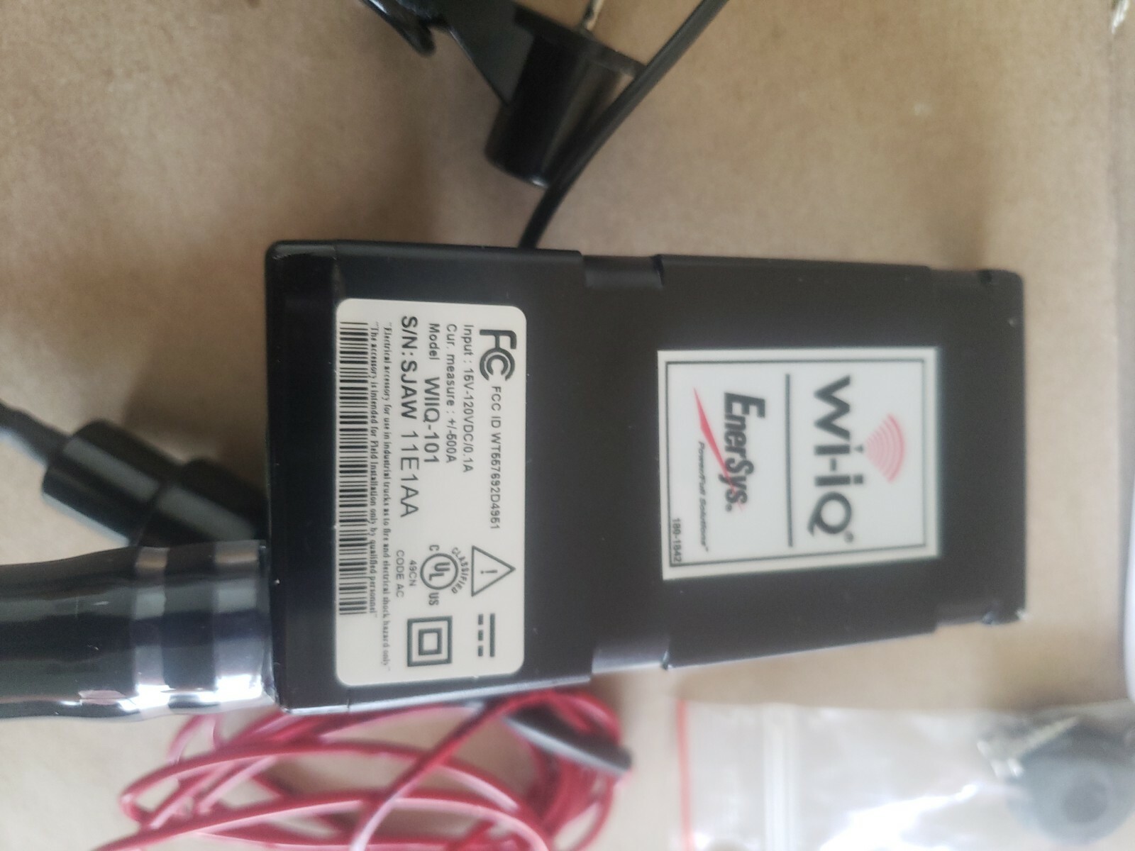 ENERSYS WIIQ-102 BATTERY MONITORING DEVICE WITH PROBE for sale online ...