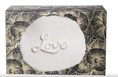 XLarge 300 Cubic Inch Biodegradable Box Funeral Cremation Urn w/Cotton ...