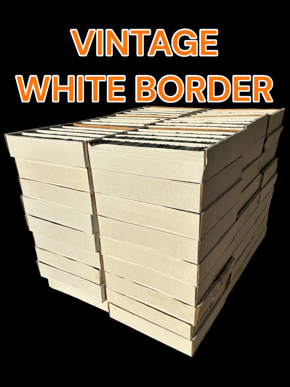 Old School Vintage WHITE BORDER ONLY MTG Magic the Gathering Cards Bulk ...