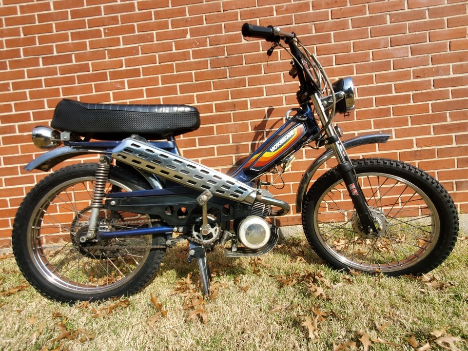 VINTAGE 1978 Motobecane VLX 49cc Scrambler Moped - Sweet 70s Style ...