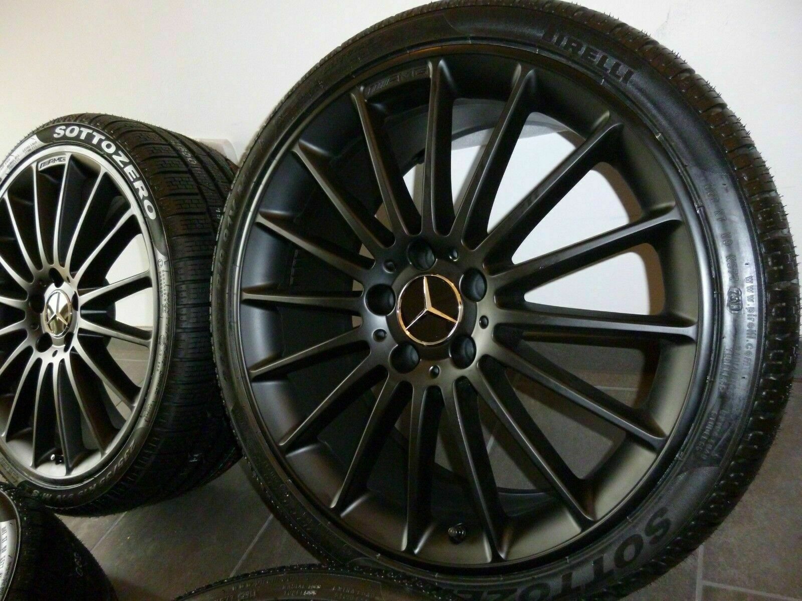 Amg Performance Rims 19" Winter Tires Winter Wheels Mercedes W117 Cla45 ...