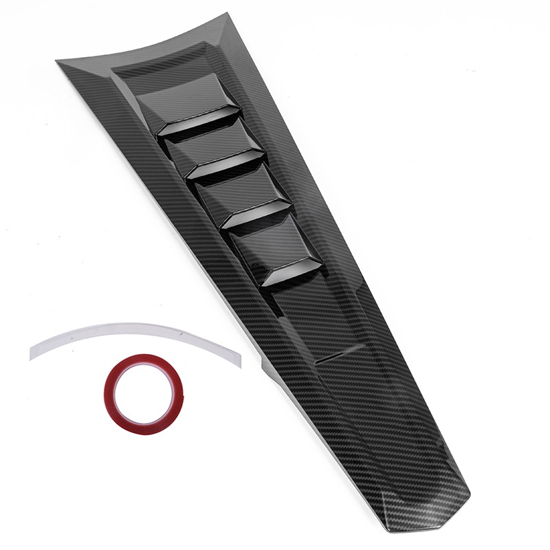 For Corvette C8 Z51 2020-25 Carbon Black Rear Split Window Applique ...