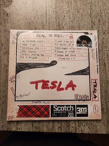 TESLA - Real 2 Reel - RSD 2025 Exclusive Ltd Vinyl New SEALED Record ...