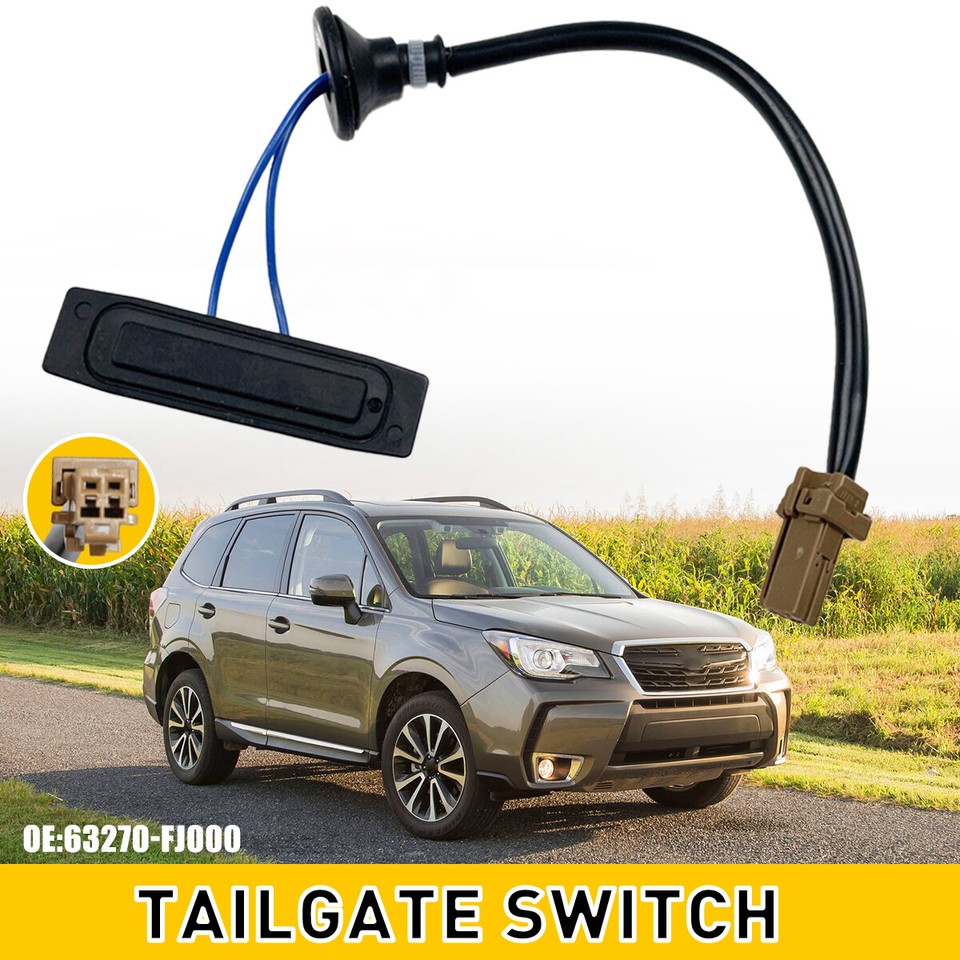 Latch Release Button For 10-17 Subaru Legacy Outback Trunk Hatch ...