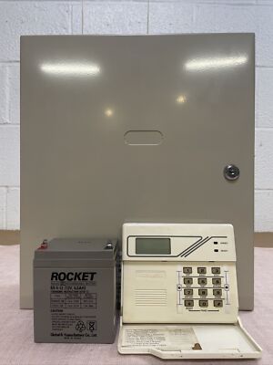 ADEMCO VIA30PSE Security System Control Panel w/Key, Ademco 6128 LCD ...