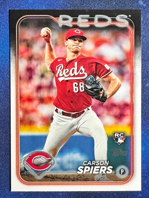 Carson Spiers 2024 Topps Series 2 Rookie (RC) #365 Cincinnati Reds | eBay