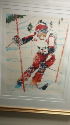 "Slalom" Signed Rick Rush Print | eBay