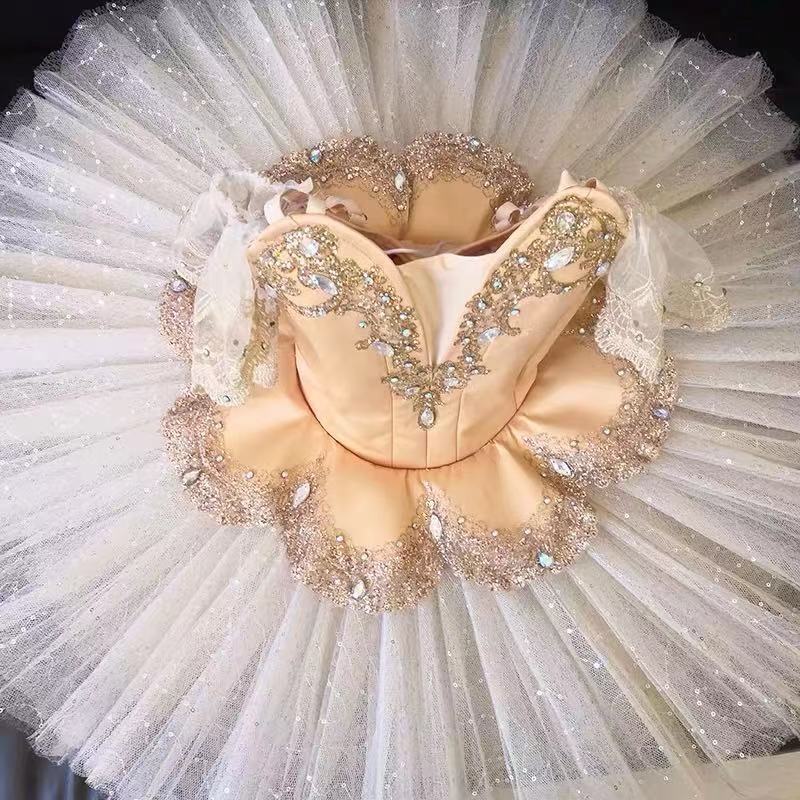 Ballet Skirt Professional Classical Pancake Tutu Costumes Ballerina ...