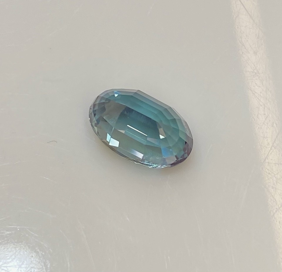 GIA cert 1.84CT Alexandrite, Natural Alexandrite oval stone from India ...