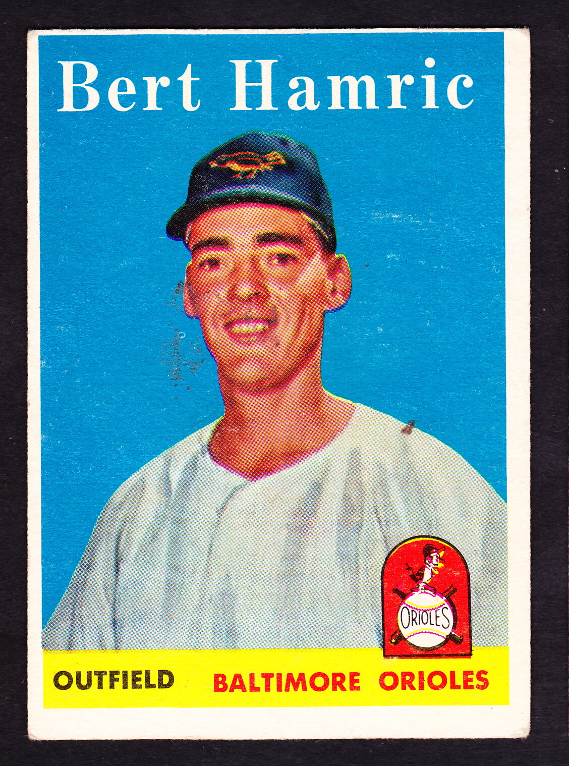 1958 TOPPS #336 BERT HAMRIC ORIOLES | eBay