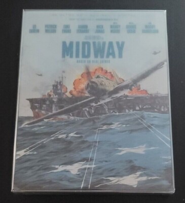Midway (2019) Limited Edition Steelbook w/ Slipcover (4K UHD, Blu-Ray ...