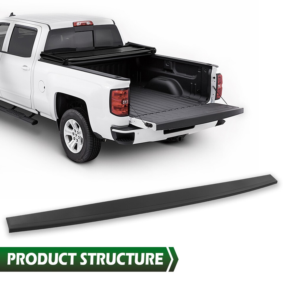 Tailgate Molding Cap Protector Fit For 2014-2019 Chevy Silverado/GMC ...