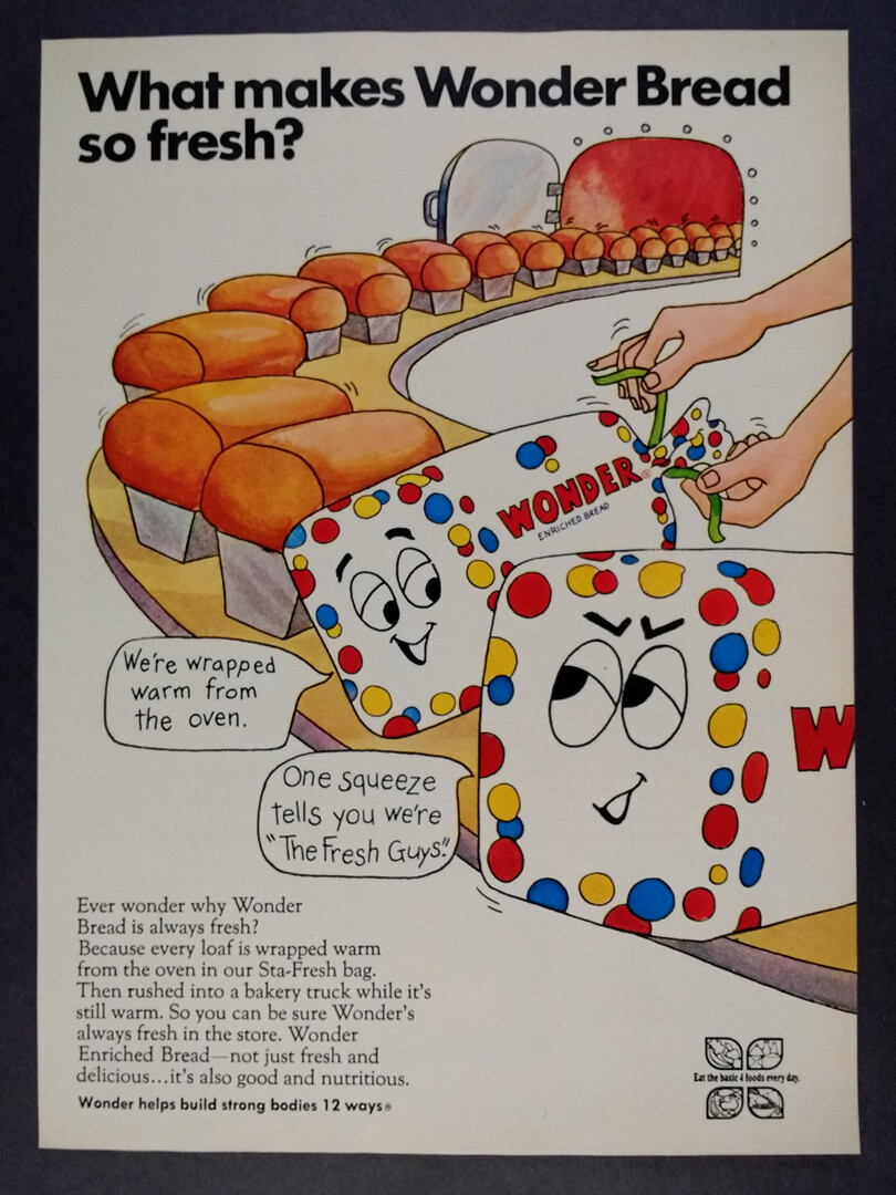 Wonder Bread Ads