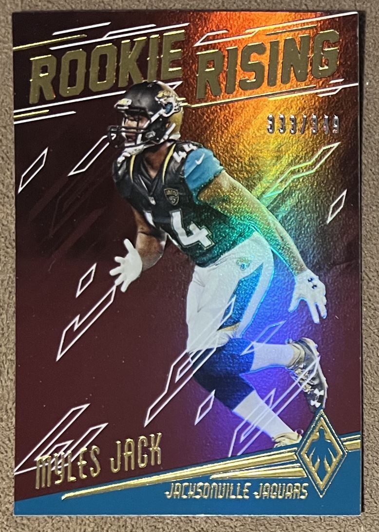 2016 Panini Phoenix Rookie Rising Red Myles Jack /349 Jaguars #RR-MJ | eBay