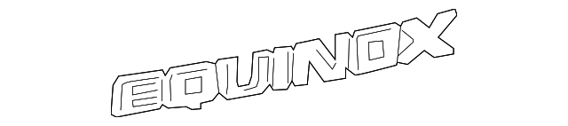 Genuine GM Liftgate Vehicle Name Plate 84121293 | eBay