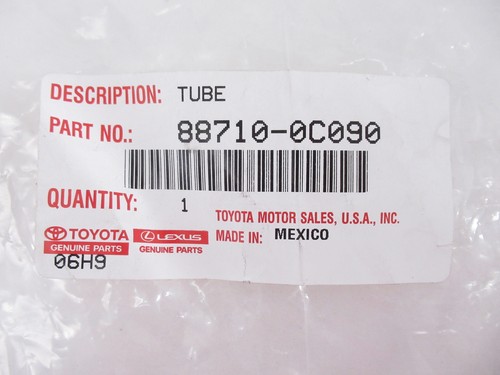 Genuine OEM Toyota 88710-0C090 A/C Discharge Tube 2007-2019 Tundra w/o ...