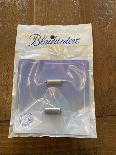 Small Silver Lieutenant Bars Insignia Blackinton Police / Military 2 ...