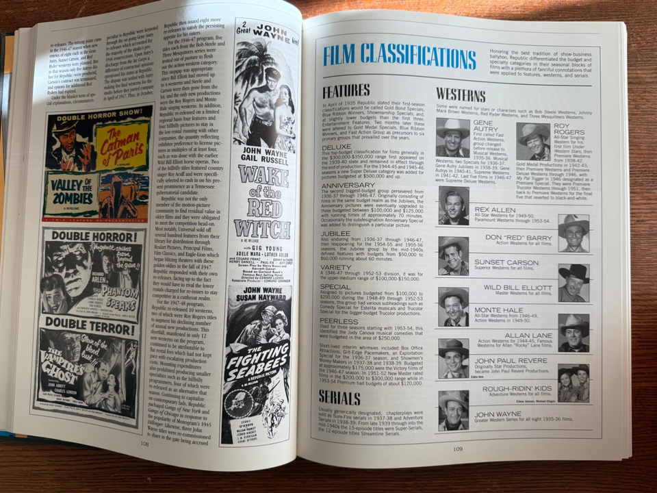 Jack Mathis, Republic Confidential Vol. 1: The Studio; History of Movie ...