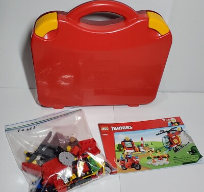 LEGO Juniors: Fire: Fire Suitcase 10685 w manual. Complete with case | eBay