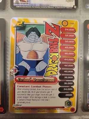 2003 Score Limited Dragon Ball Z DBZ CCG TCG Zarbon, Transformed #CA8 ...