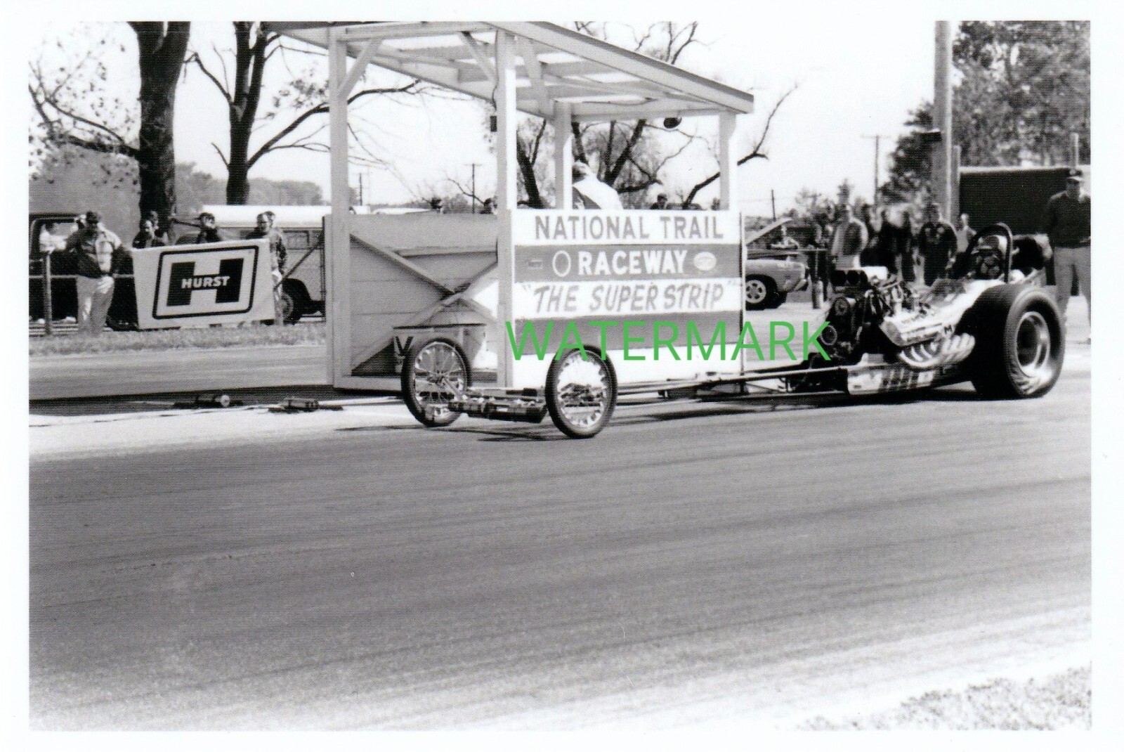 1970s Drag Racing-Jim & Alison Lee's AA/Fuel Dragster-National Trail ...