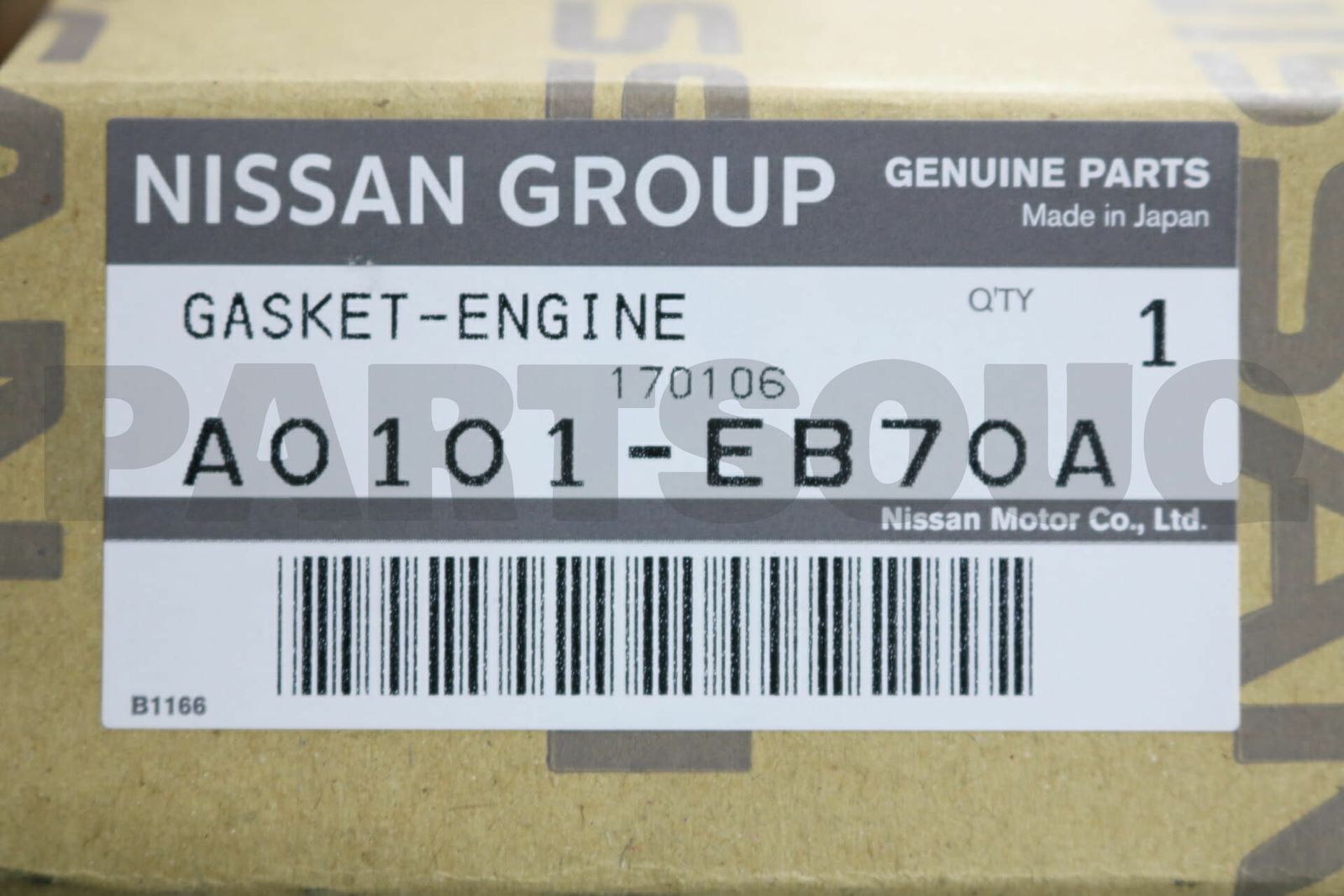 A0101EB70A Genuine Nissan GASKET KIT-ENGINE REPAIR A0101-EB70A | eBay