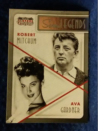 2015 Panini Americana Screen Legends Trading Card #7 Mitchum & Ava ...