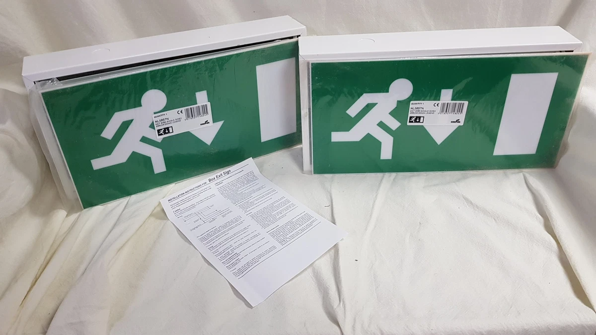 Battery Powered Emergency Exit Lights | Shelly Lighting