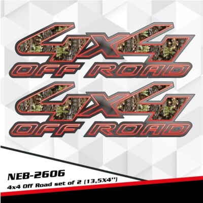4x4 Off Road Decals Stickers for Ford F150 F250 F350 Super Duty HD USA ...