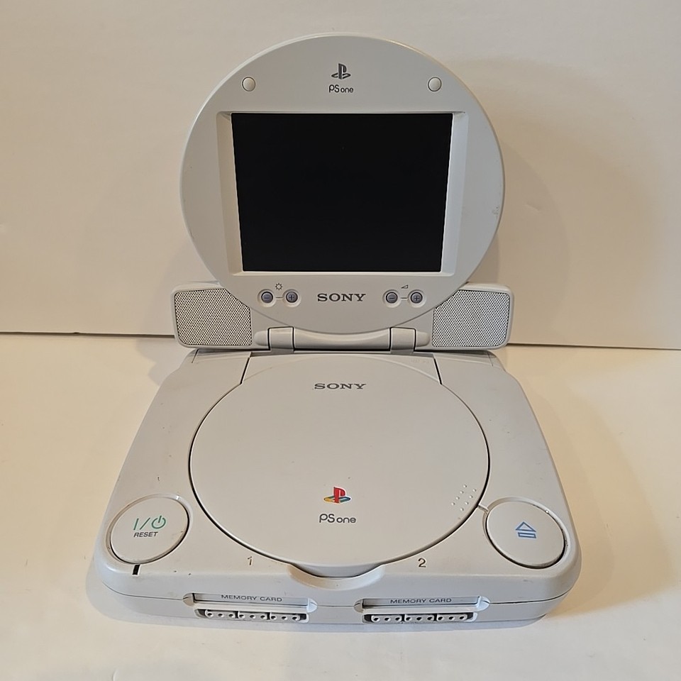 Sony PlayStation PSOne PS1 With Official LCD Screen | eBay